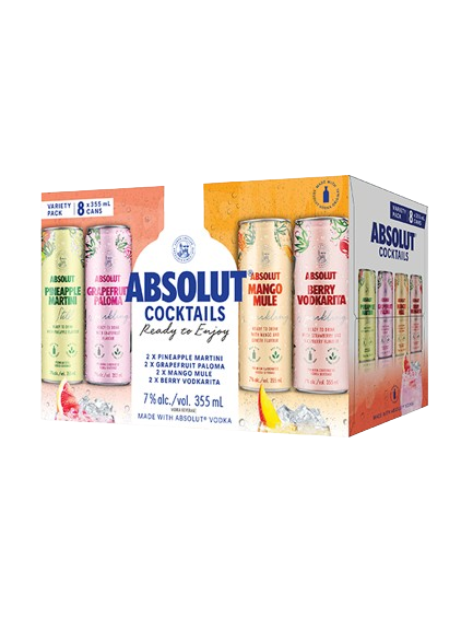 Absolut RTD Mixer Pack Summer