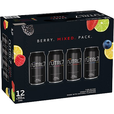 Nutrl 7% Berry Mix Pack